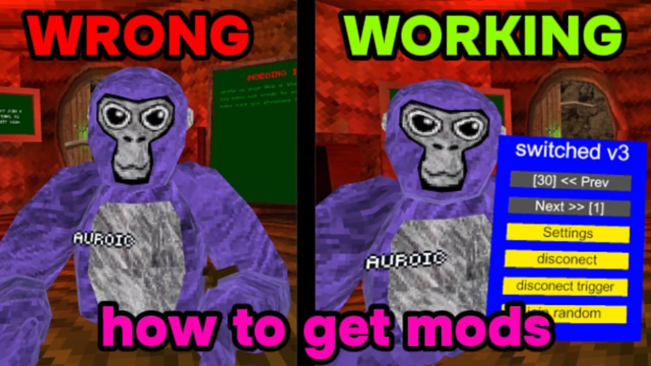 How to install MODS (Easy and Fast) | Gorilla Tag - YouTube