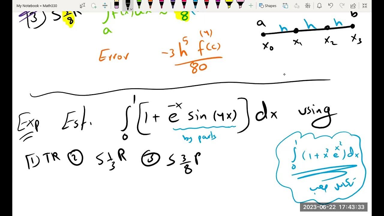 Ch7 Part 1 Numerical Integration 1 - YouTube