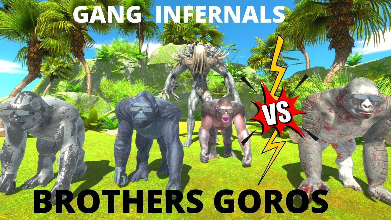 GORO AND HIS BROTHERS AGAINST SCOURGE + INFERNALS GANG - BONUS ...