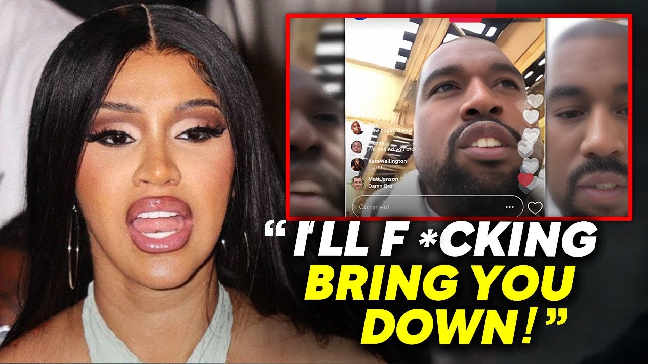 JUST NOW: Cardi B CLAPS BACK to Kanye West For Calling Her An Industry ...