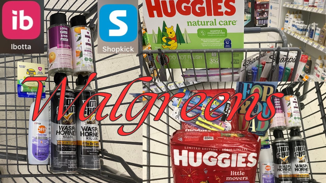 Walgreens Summer Booster Deals | Shopkicks and Ibotta Rebates - YouTube