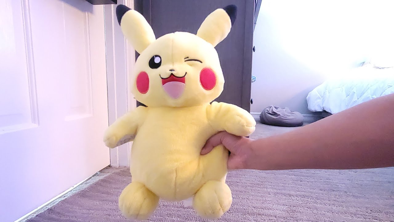☆plushie review☆|adorable smol pikachu|Gen Alpha Review with Mango ...