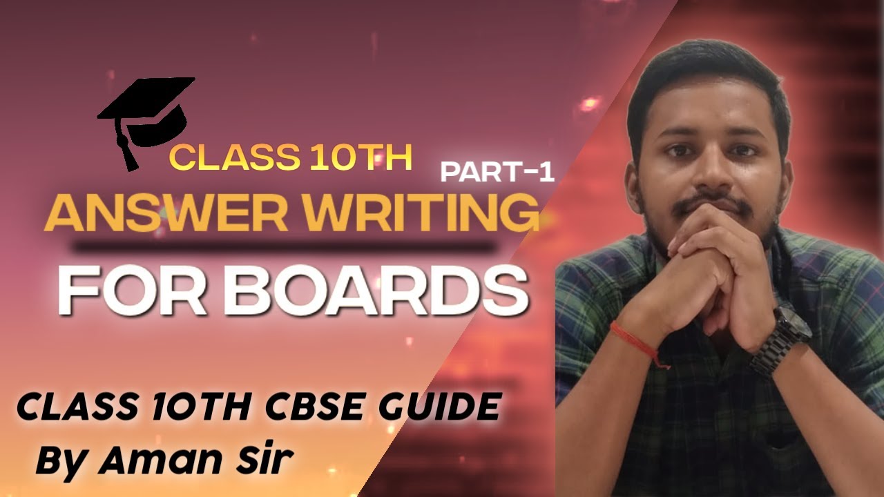 Answer Writing For CBSE Science 10th Board Exams Part-1 | Average Wale ...