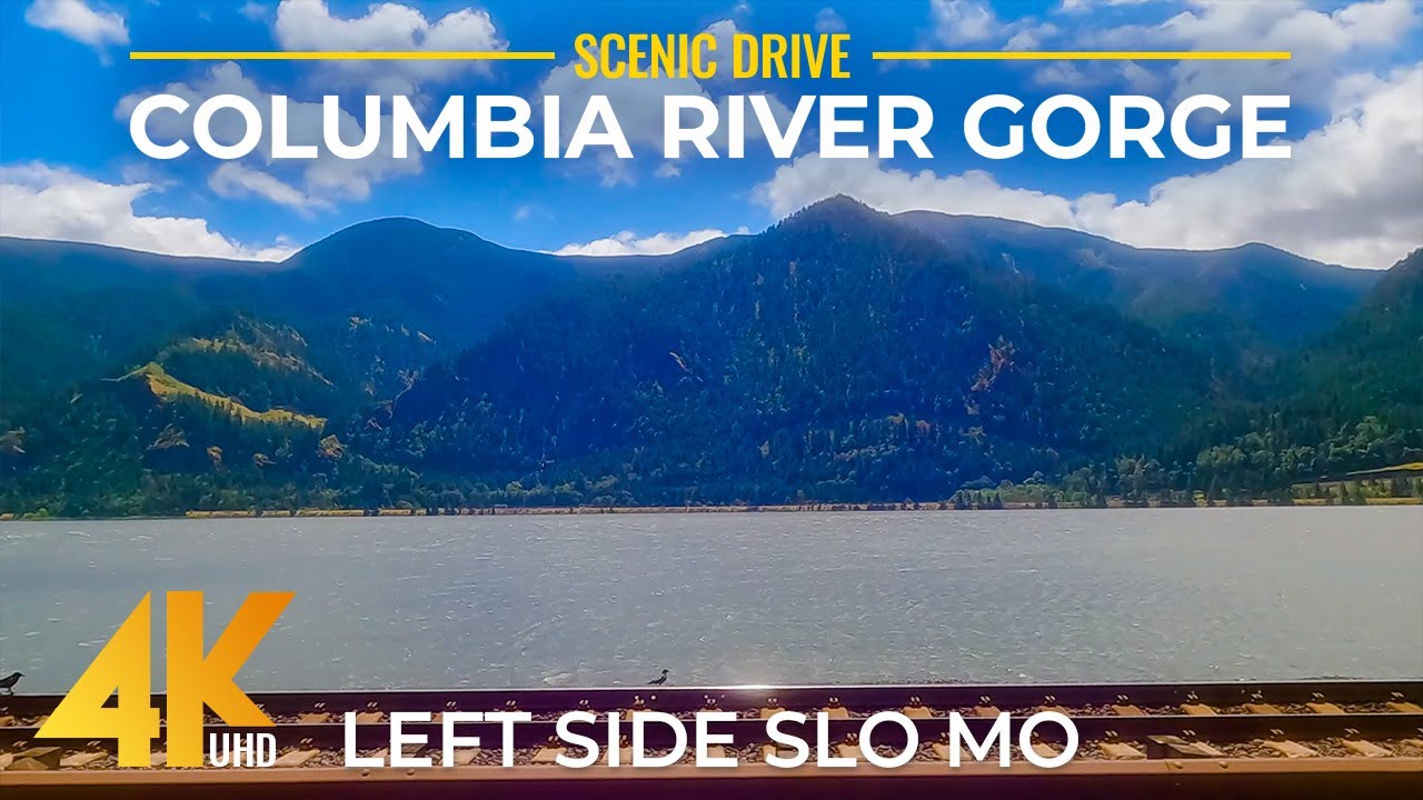 Road Trip in Columbia River Gorge Area - 4K Scenic Drive with Stunning ...