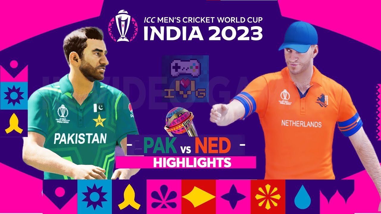 PAk v Ned- Pakistan vs Netherlands Cricket World Cup 2023 Highlights ...