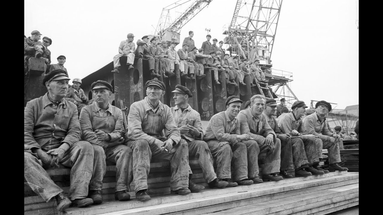 Kiel Howaldtswerke-Deutsche Werft (HDW) Kiel 1957-1958 - YouTube