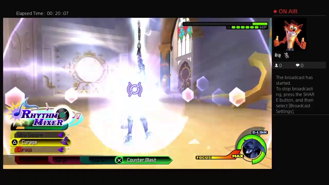 Kingdom hearts BBS livestreaming armor of eraqus vs aqua and extra ...