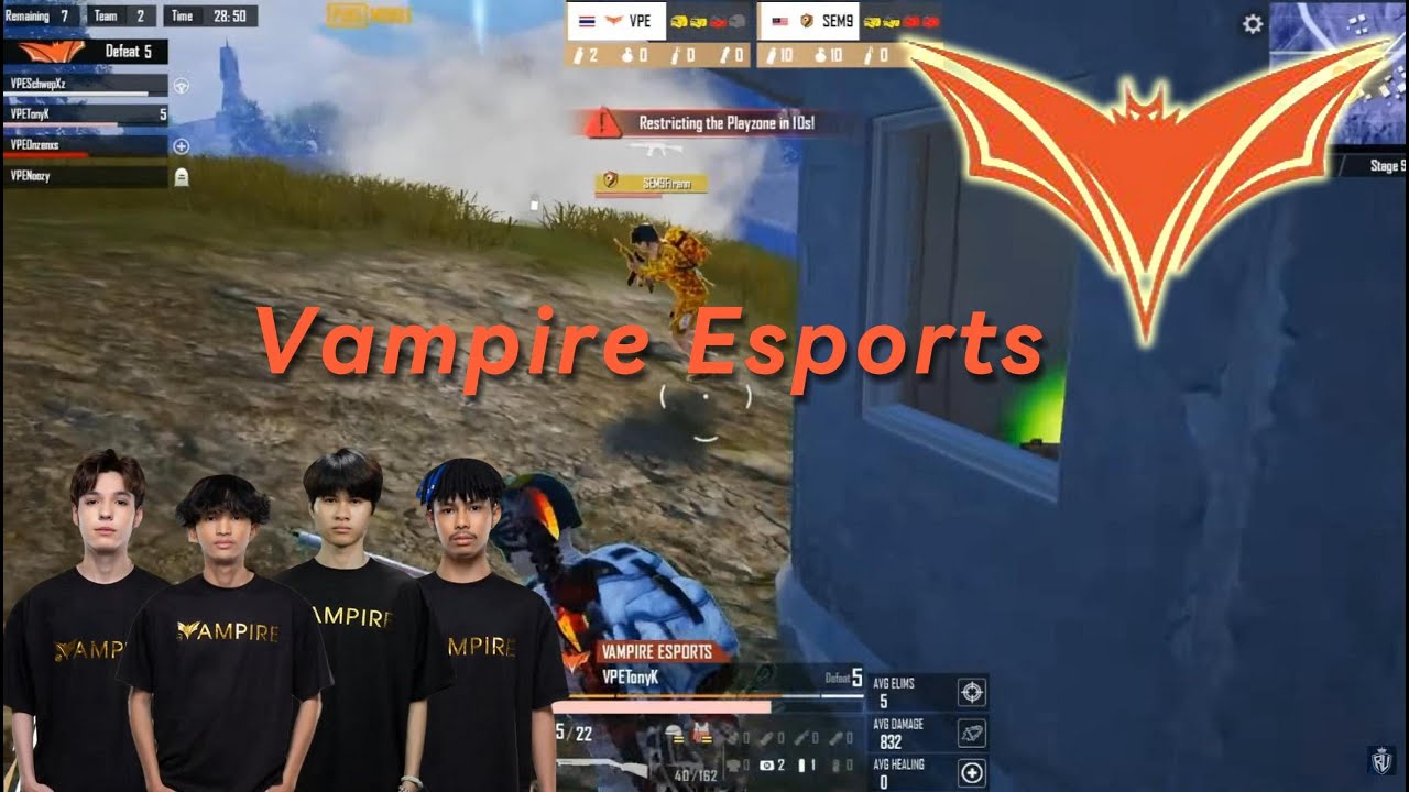 WWDC Final Gameplay Vampire Esports ไฟนอลวันแรก VPE เปิดไก่ให้ประเทศไทย ...