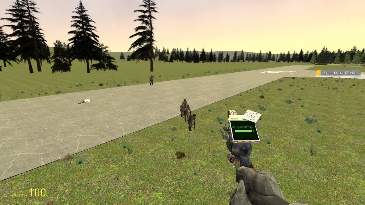 Gmod Air-to-surface Missile Mod - YouTube