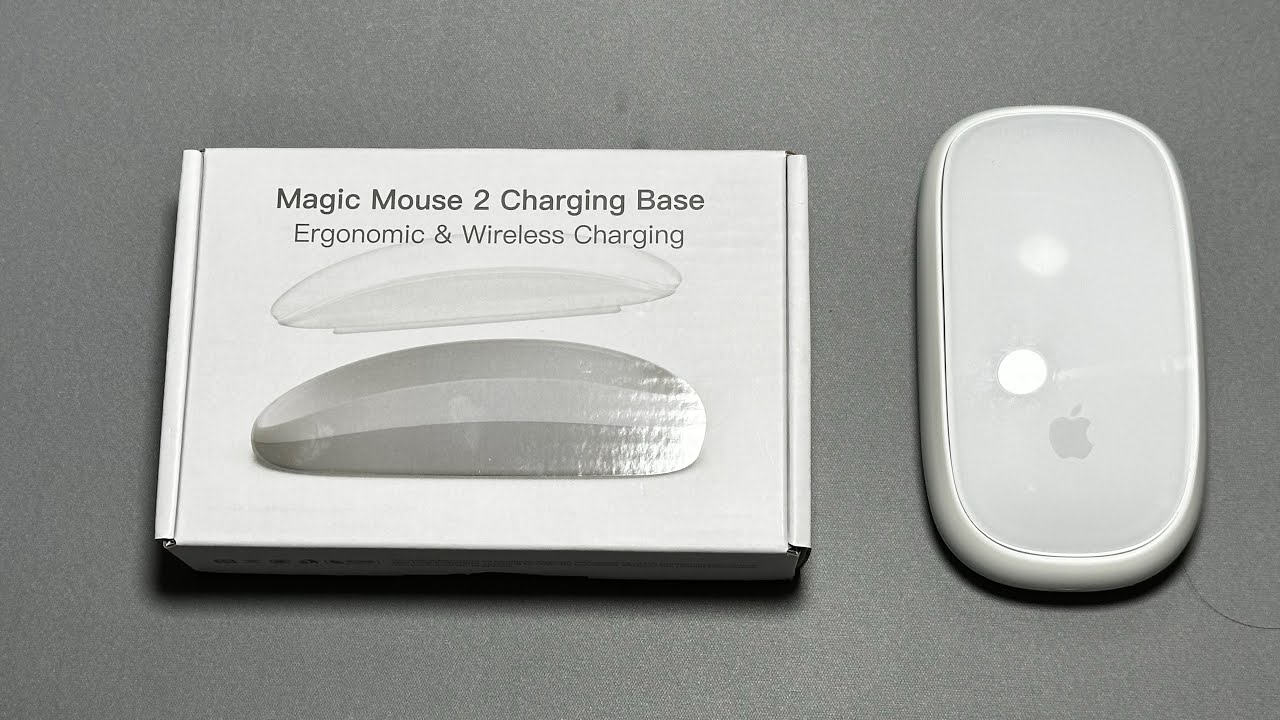 Ergonomic & Wireless charging base for Apple Magic Mouse 2 - Đế chuột ...