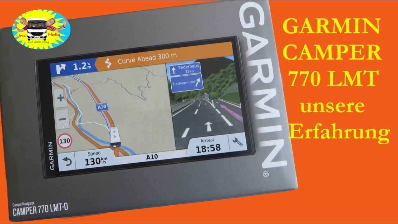 Garmin Camper-Navi 770 - LMT - Nr. 52 - YouTube