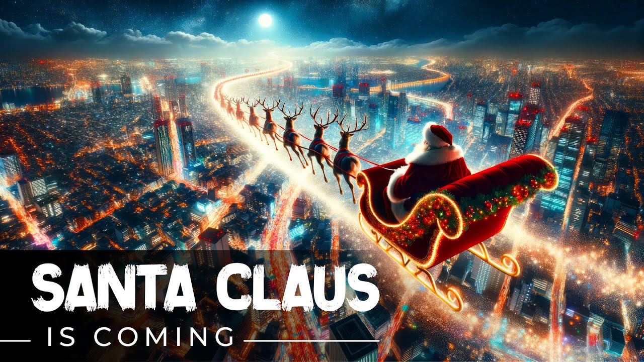 Santa Claus Is Coming 🎁🎅 Relaxing Christmas Music Gift from Santa Claus ...