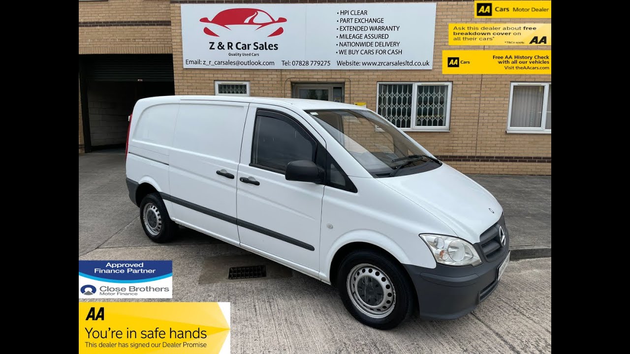 Mercedes-Benz Vito 2.1 113CDI Compact Panel Van SWB 5dr (EU5) 2014 ...