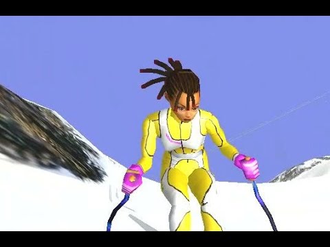 Ski Champ (AM1 - Sega Model 3 - 1998) - YouTube