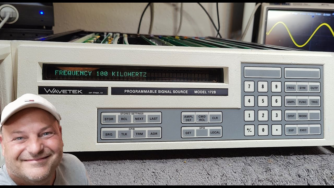 WAVETEK model 172B Programmable Signal Source 1981 - YouTube