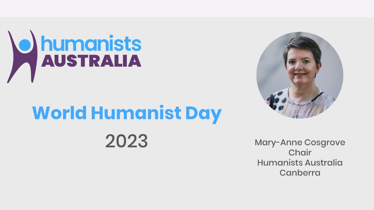 World Humanist Day 2023 - YouTube