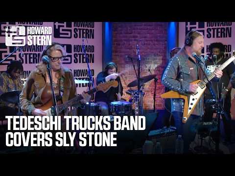 Tedeschi Trucks Band Performs a Medley of Sly and the Family Stone Songs Live on the Stern Show