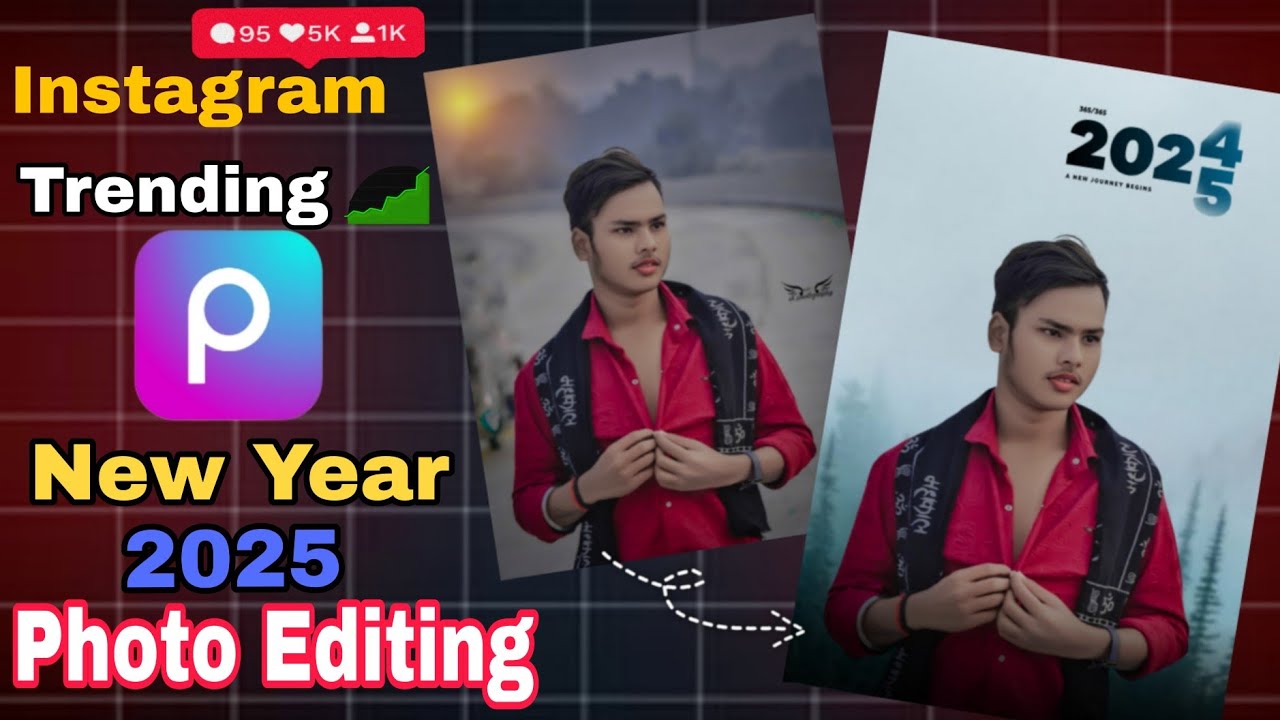 2025 New Year Photo Editing | New Yera Photo Editing 2025 | Happy New ...