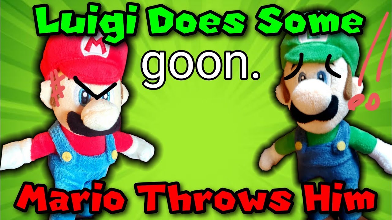 GMB - Luigi Does Some Goon Mario Throws Him - YouTube