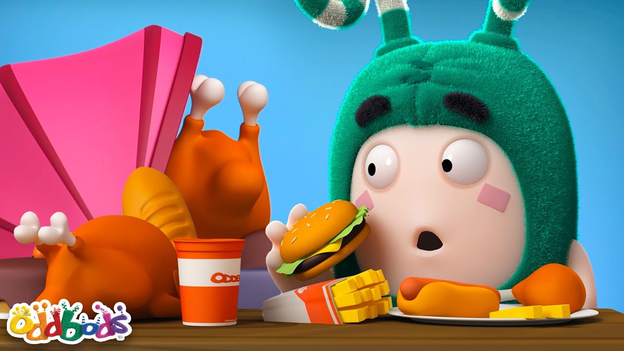 ODDBODS | Food Baby! | Oddbods Full Episode Compilation! | Funny ...
