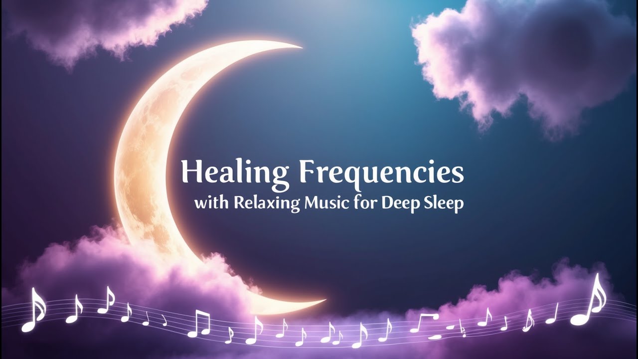 Healing Frequencies with Relaxing Music for Deep Sleep and Stress ...
