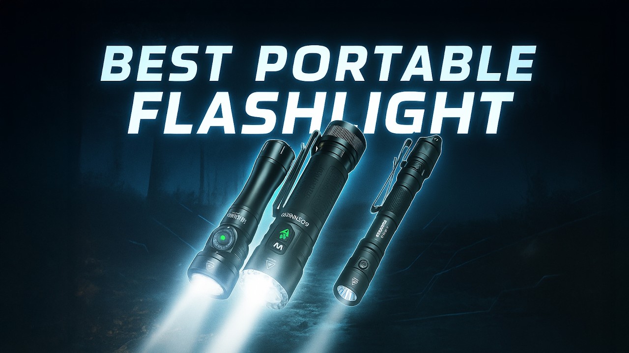 Top 5 Best Portable Flashlights in 2025 – Bright, Compact & Powerful ...