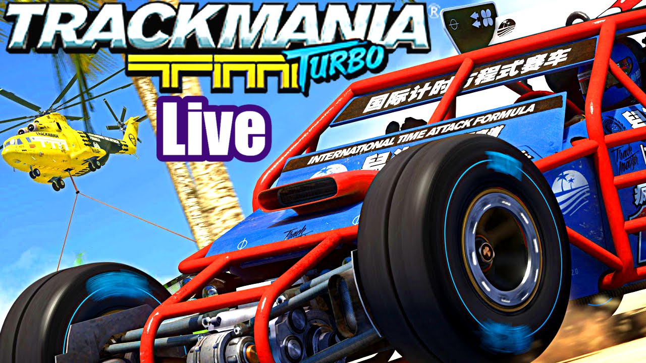 TRACKMANIA TURBO (Livestream) PS4 Multiplayer Gameplay - YouTube