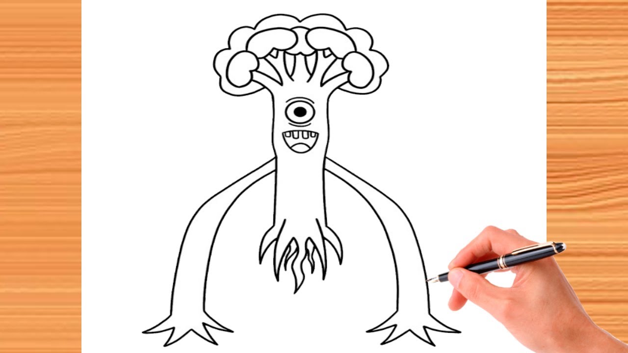 How To Draw Tall Victor easy - Garten of Banban | Drawing Step by Step ...