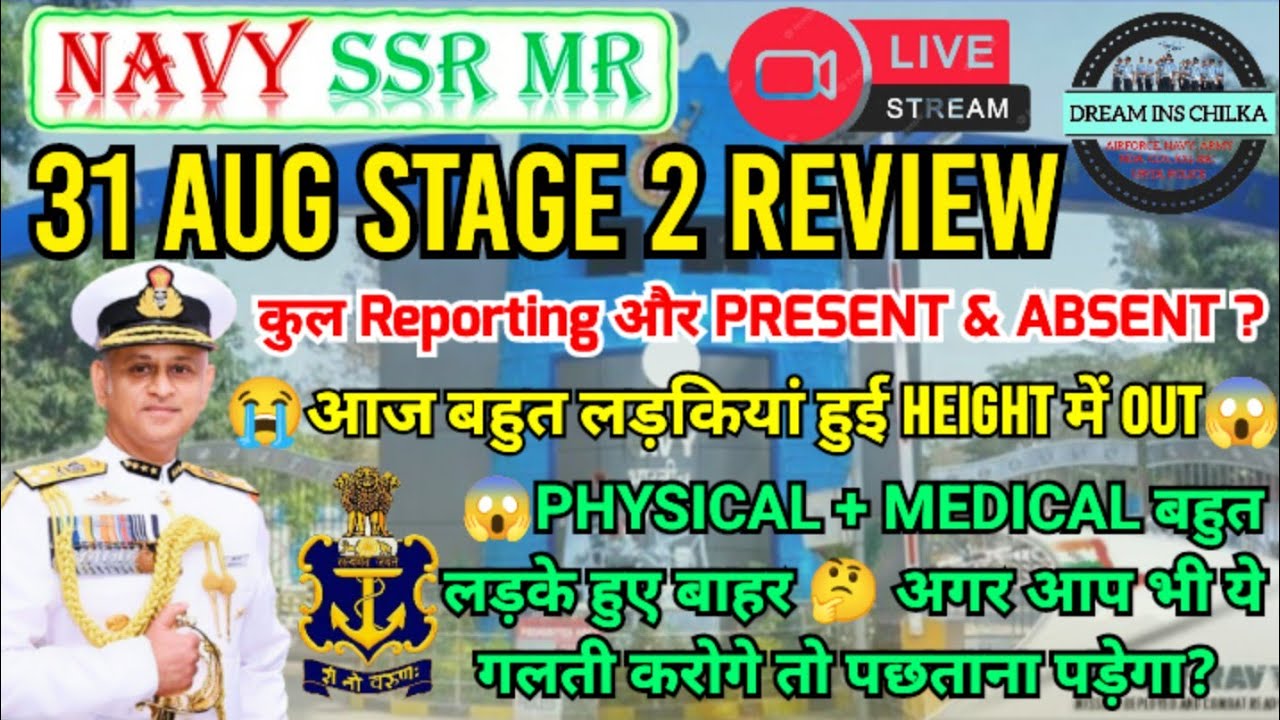 Navy SSR MR Stage 2 Exam Physical Medical Full Review 2024 | Navy SSR ...