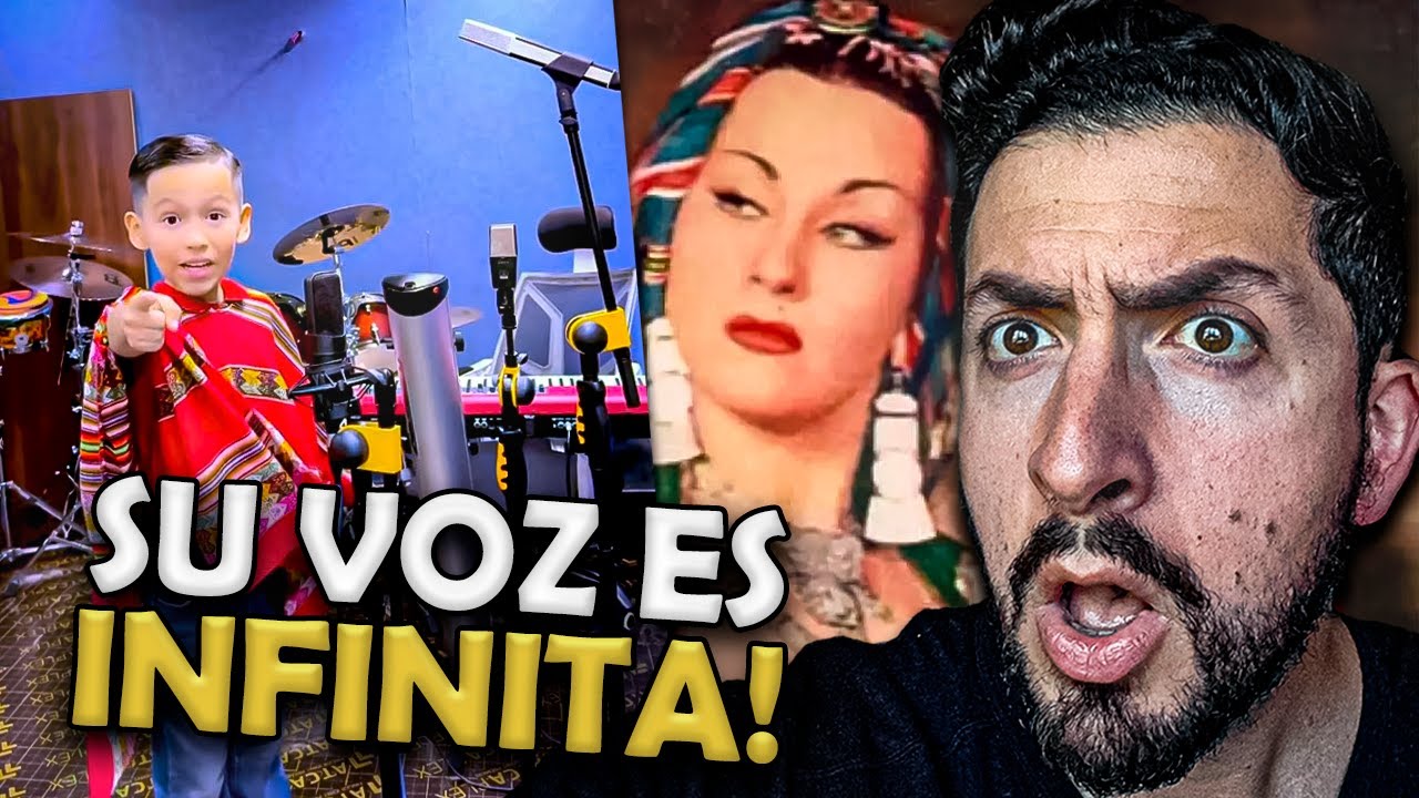 BENJAMIN Velasquez - El Niño Prodigio Canta YMA SUMAC 🔥 Reacción ...