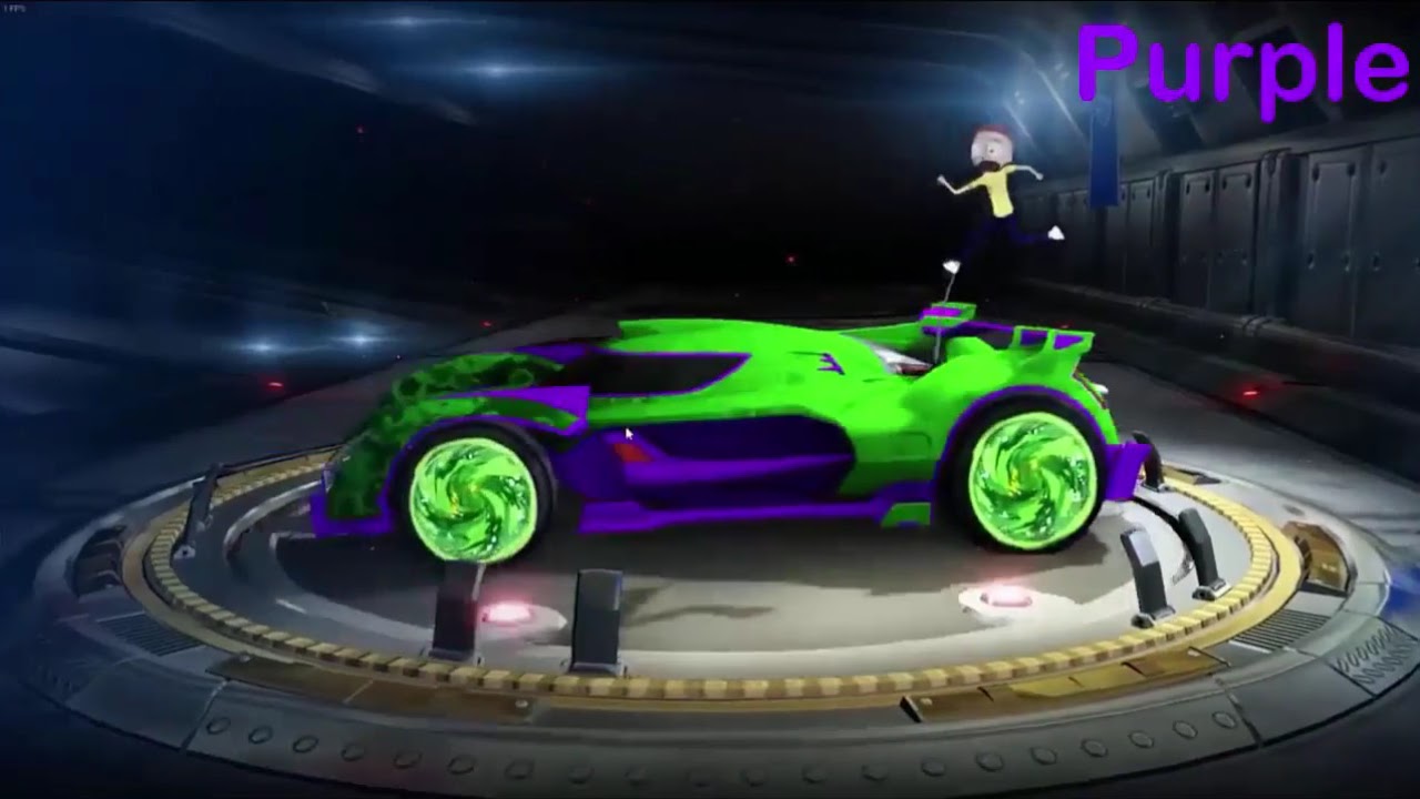 Rocket League - Painted centio v17 (pink,Sky Blue,Forest Green,Titanium ...