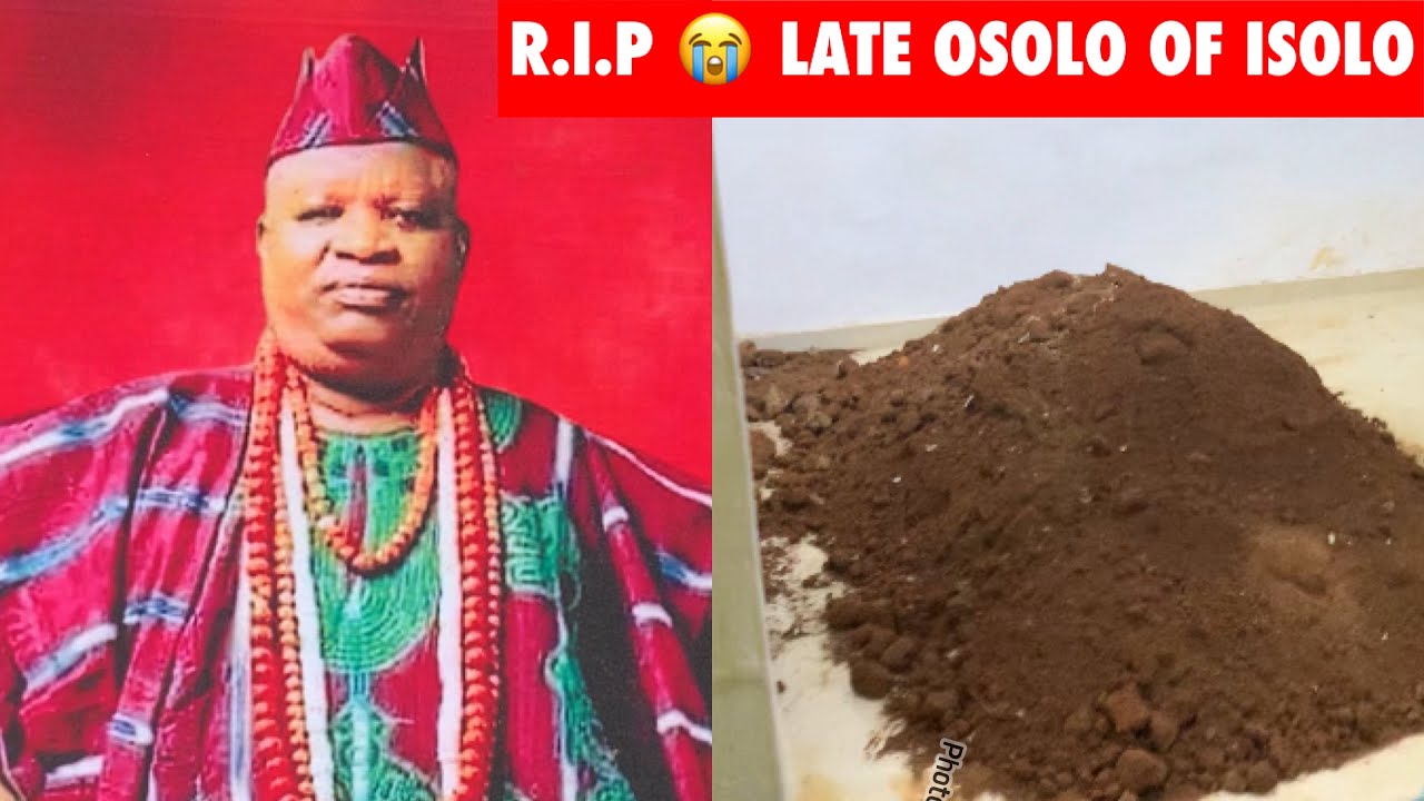 WATCH HOW LATE OSOLO OF ISOLO WAS BURIED INSIDE HIS PALACE ON EID-IL ...