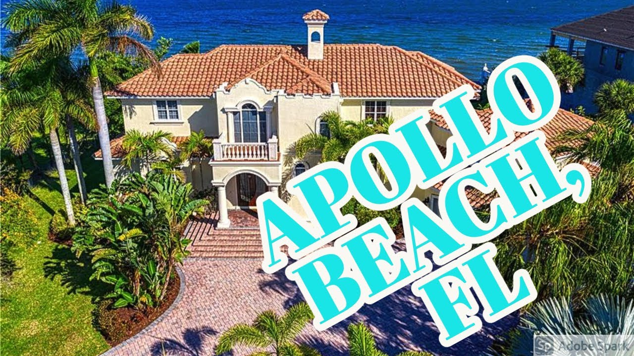APOLLO BEACH FLORIDA - DRIVE AROUND TOUR 2021 - YouTube