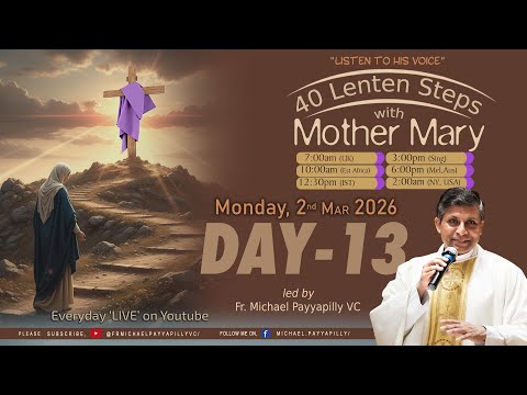 Listen to His Voice - 40 Lenten Steps with Mother Mary - Step 13