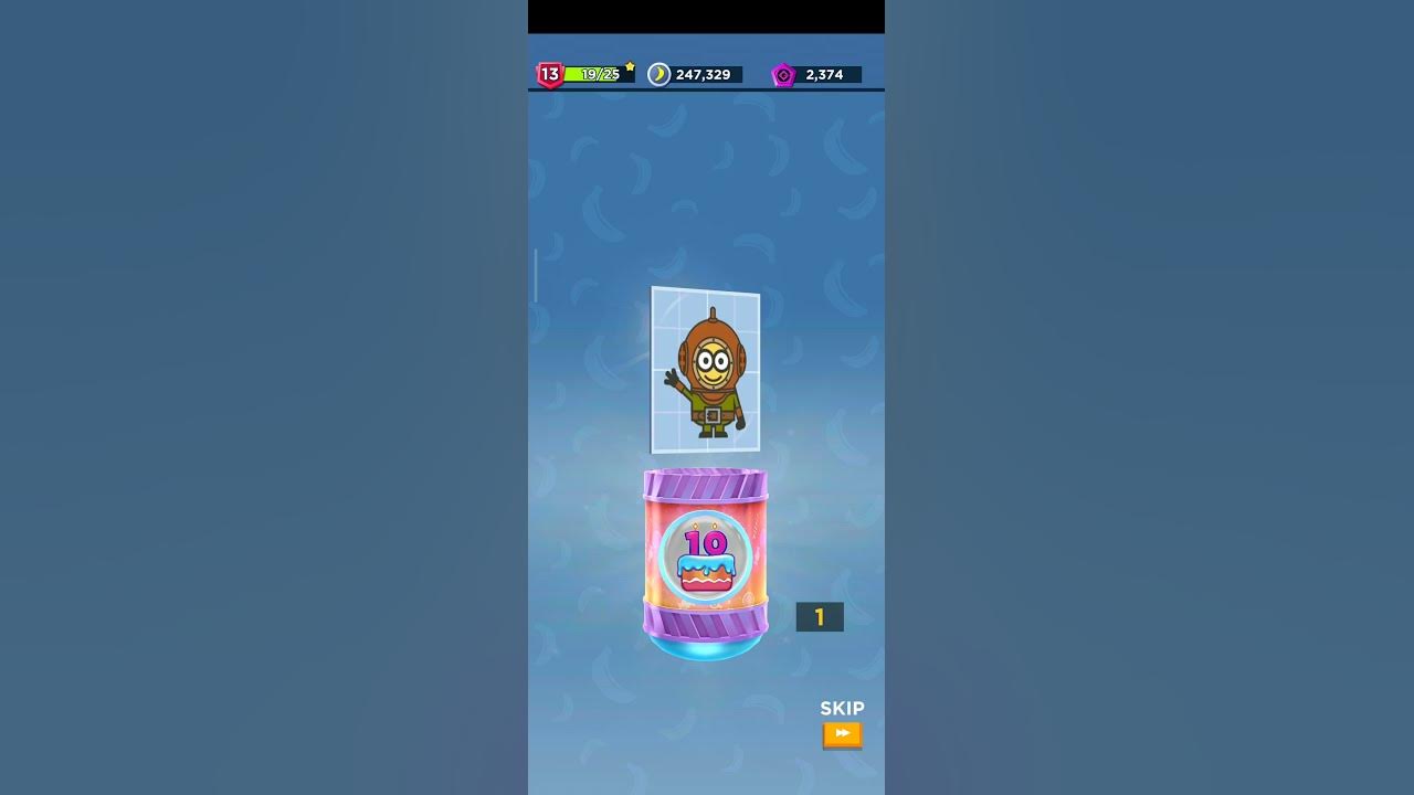 Minion Rush 10th Anniversary Prize Pod 88 Youtube