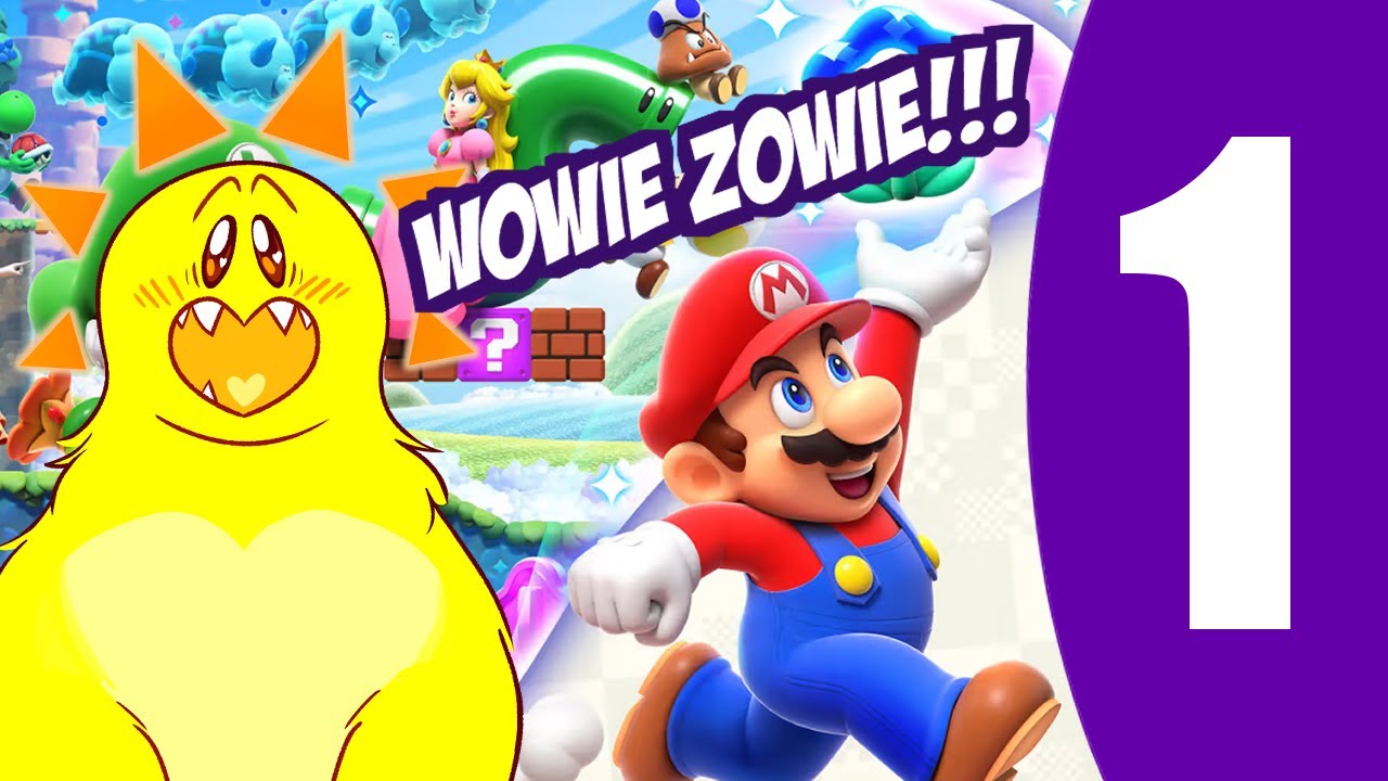 Simply Having a Mario Wonder Time! - Sunny's First Time Playing - Super ...