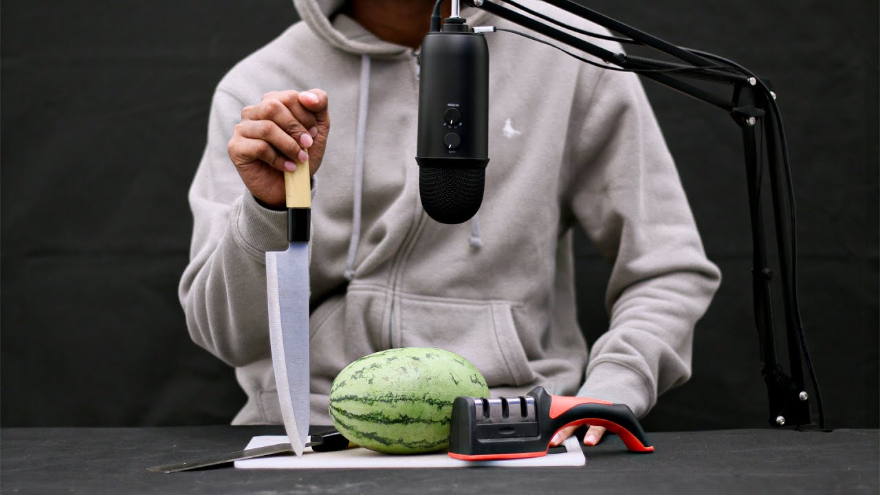 ASMR MUKBANG | ASMR of Watermelon Cutting & Eating - YouTube