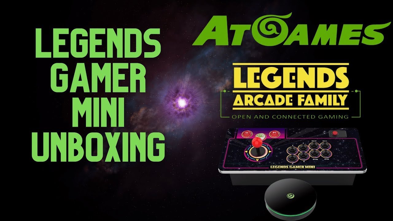 AtGames Legends Gamer Mini with 1,653 Arcade Games on CoinOpsX Version ...