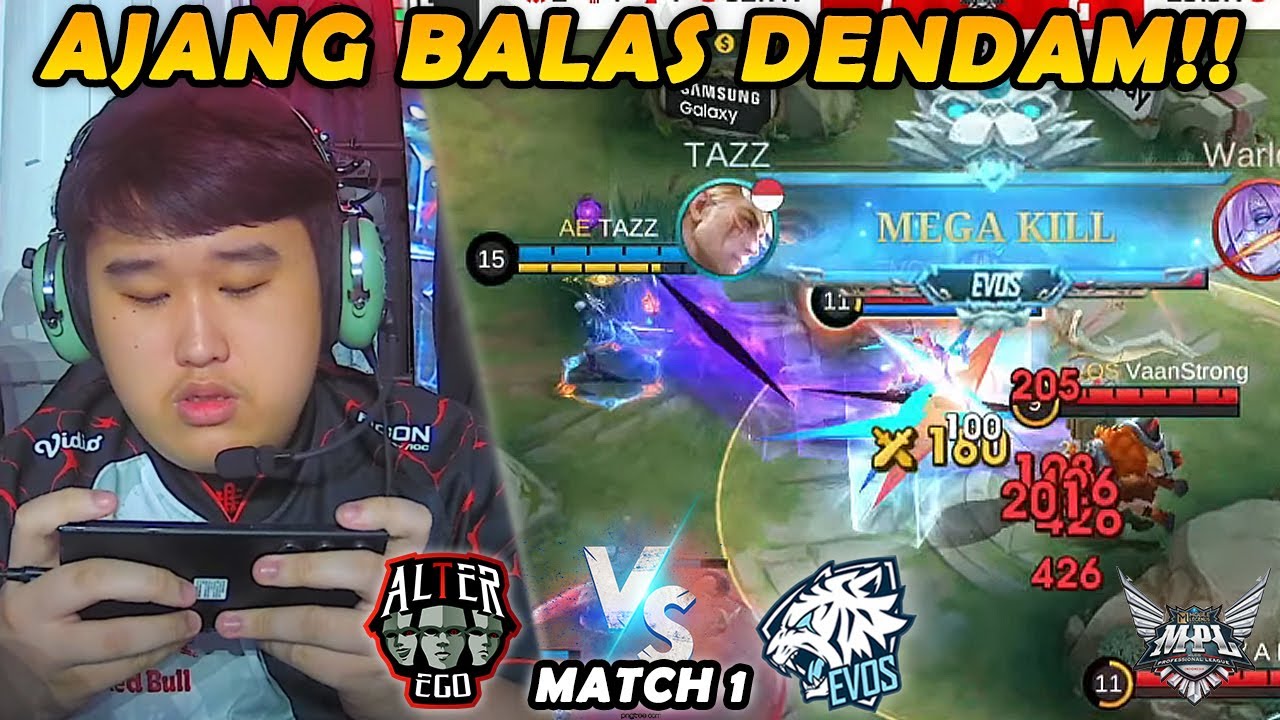 GAME PEMBUKA MPL SEASON 13, AJANG PEMBUKTIAN TAZZ DAN CRITE!! - AE VS ...