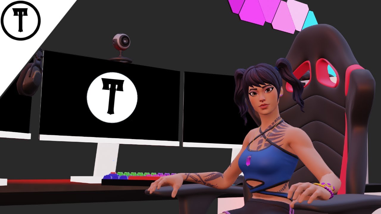 TEAM TRIZON'S AMAZING SETUPS (Join a fortnite clan ) - YouTube