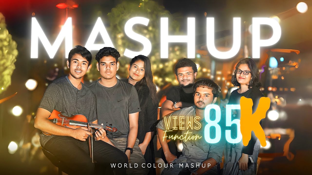 World Colour Mashup (Sinhala | English | Hindi | Tamil ) Mashup Cover ...