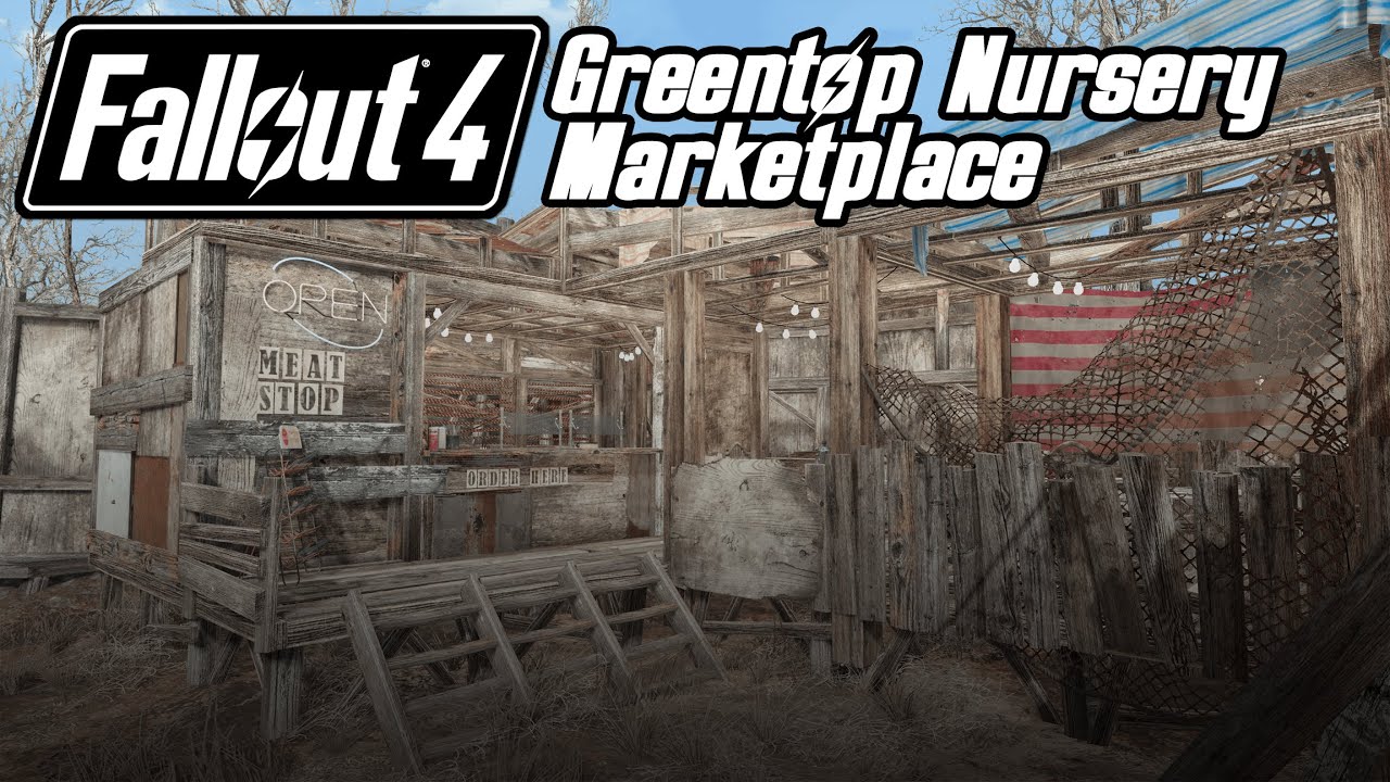 Building A Marketplace in Fallout 4! 3 Builds for the price of 1! - YouTube