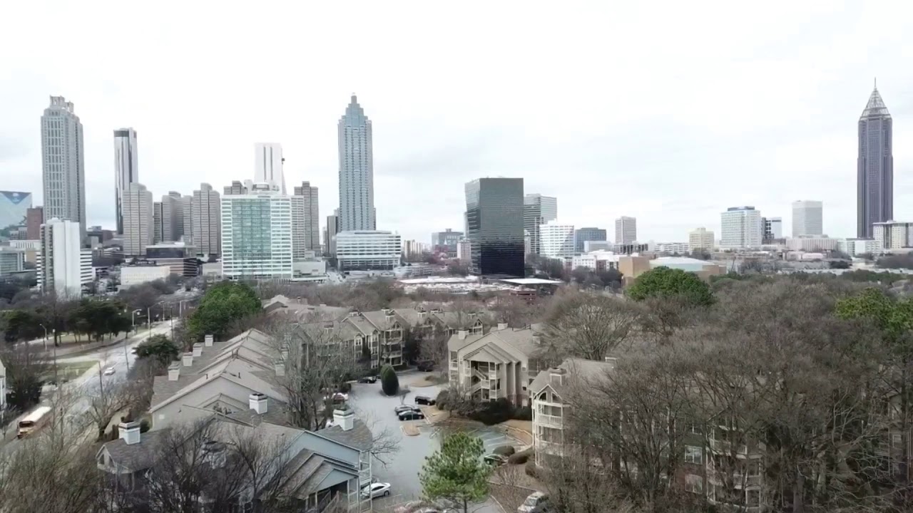 Mavic Pro video fly over Atlanta Ga - YouTube