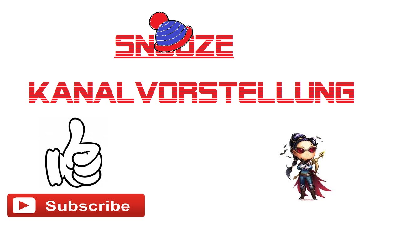 Kanalvorstellung|Snooze|German/Deutsch|HD[2015] - YouTube