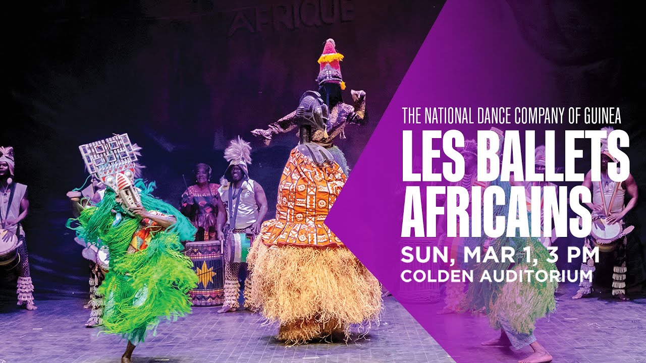 Les Ballets Africains at KCA (3/1/2026, promo) - YouTube