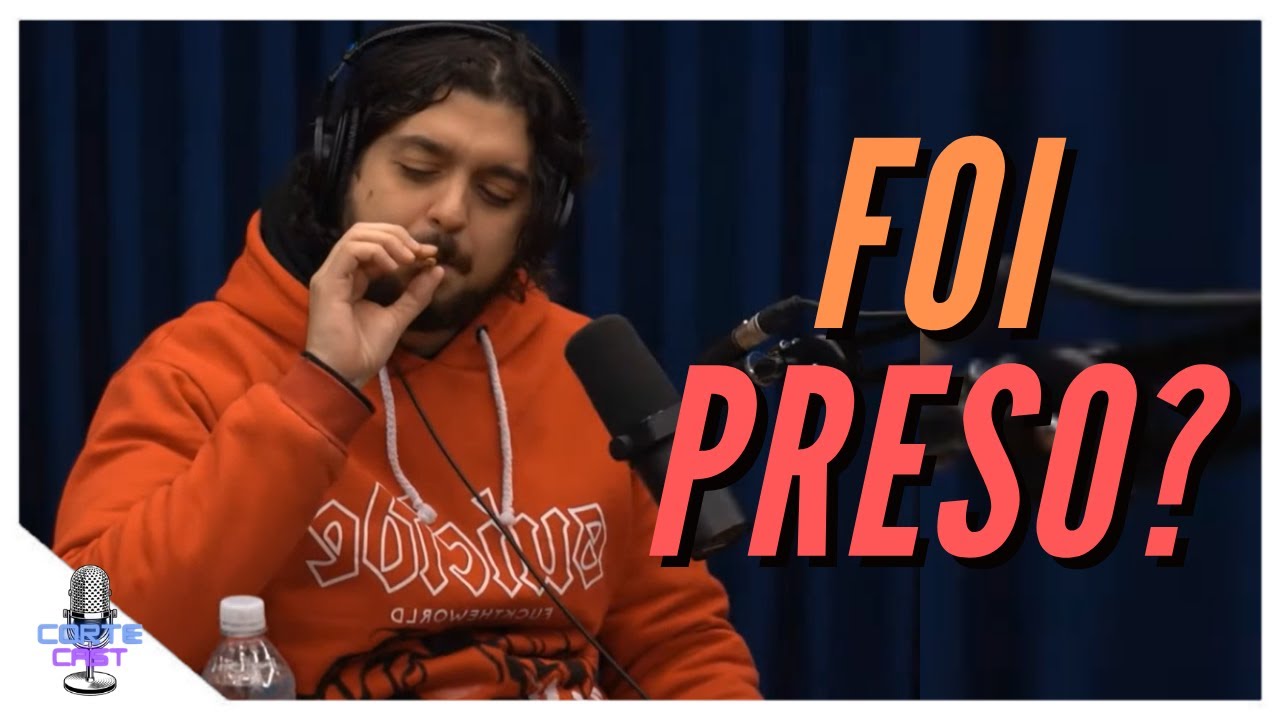 MONARK FUMA NA FRENTE DO DELEGADO DA CUNHA | Cortecast - YouTube