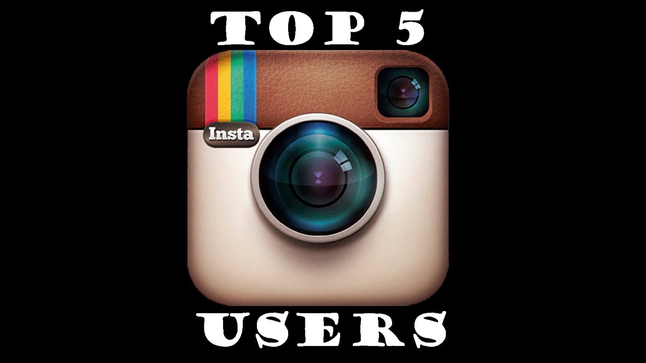 Top 5 Instagram users (2015) - YouTube