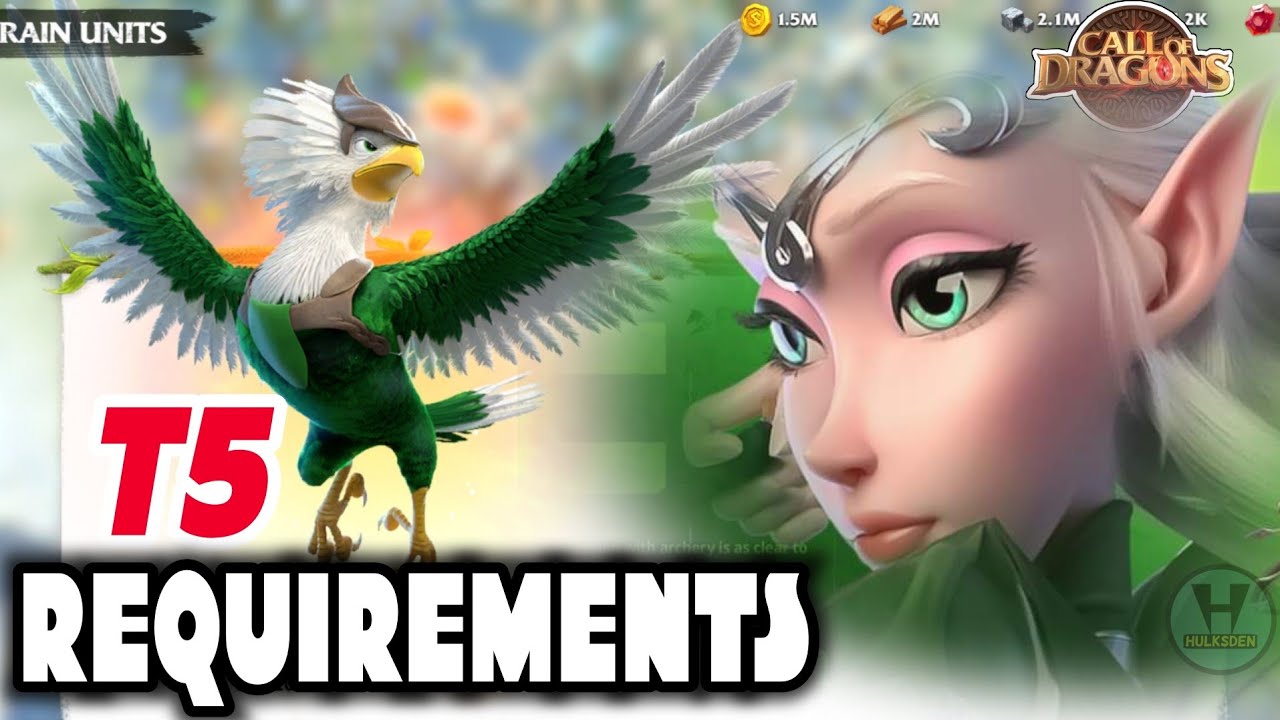 Call of dragons - T5 requirements & 30 million power account review ...