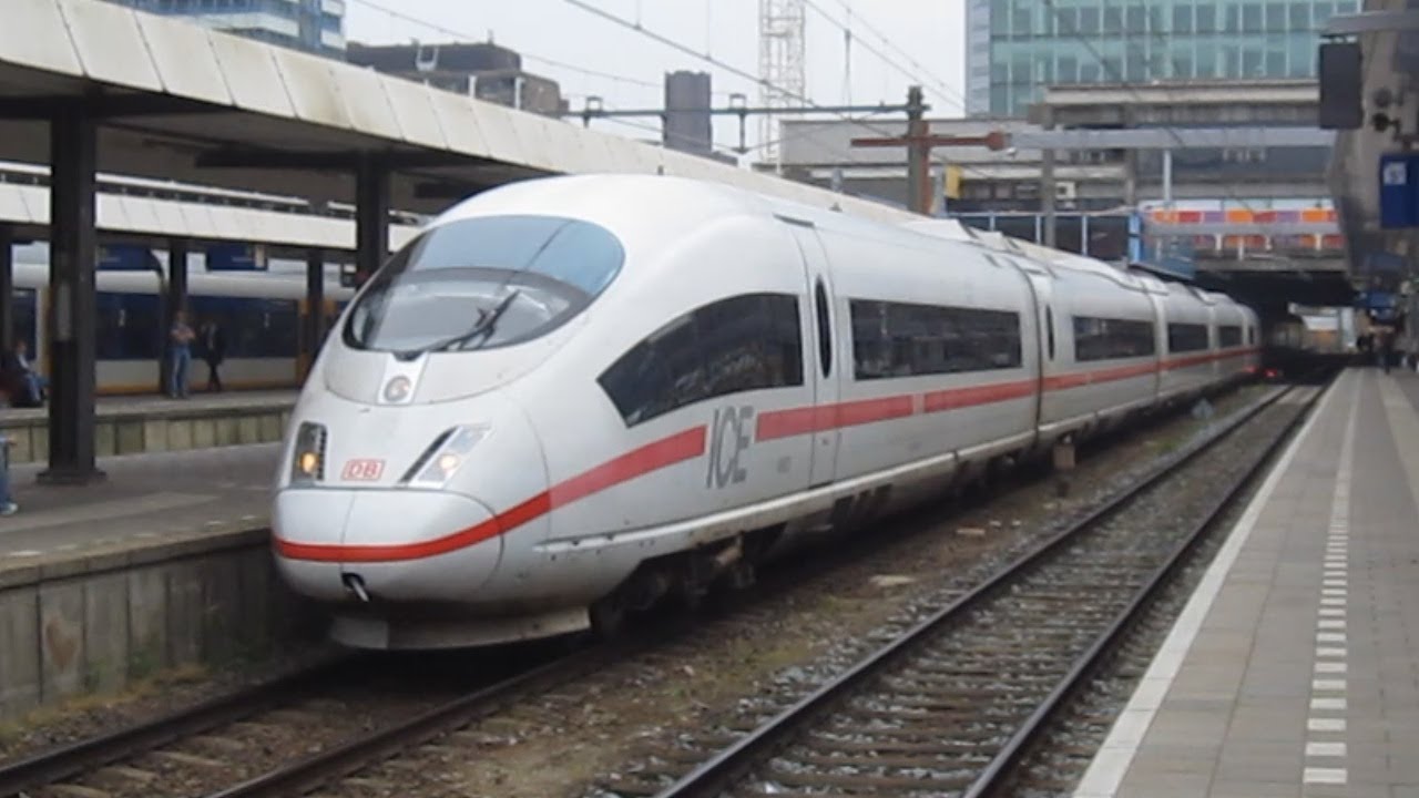 Nice sound: German ICE3 High Speed Train! - YouTube