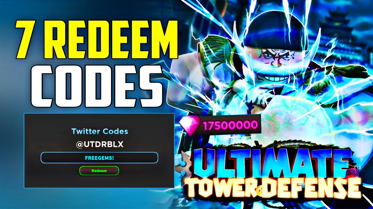 *NEW* ALL WORKING CODES FOR ULTIMATE TOWER DEFENSE! ROBLOX ULTIMATE ...